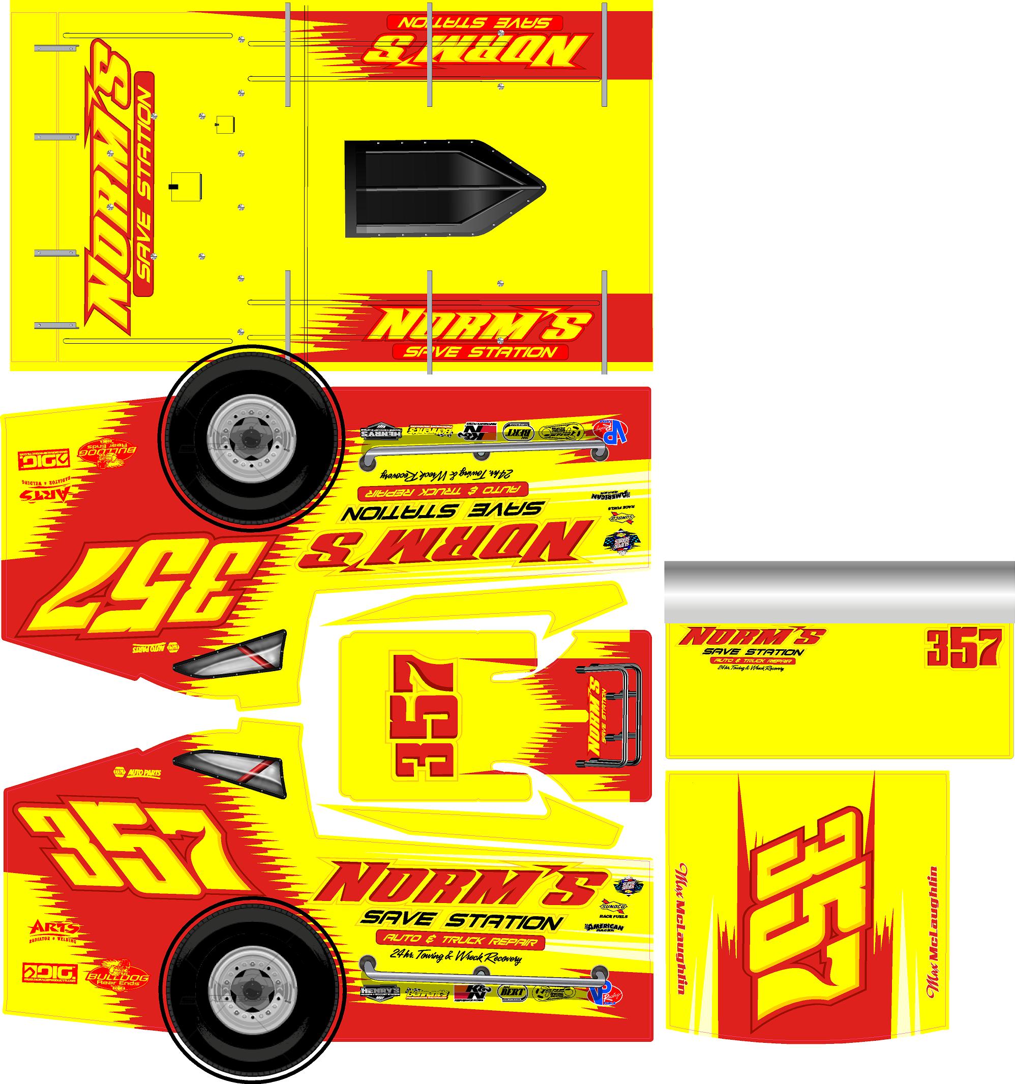 Max McLaughlin 357 Mudboss Wrap2024 RIP Motorsports Max McLaughlin 357 Mudboss Wrap2024 RIP Motorsports